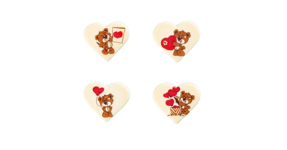 Valentin napi ehető torta díszek - Édes Ízek - Cukrászati alapanyagok ...